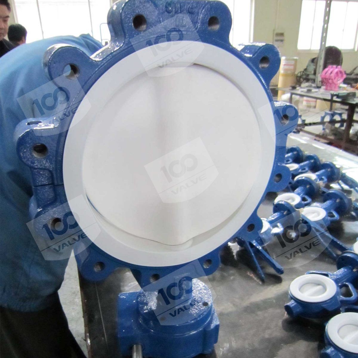PTFE Lug Butterfly Valves – 100VALVE
